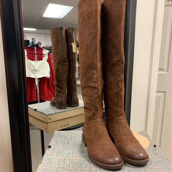 Shoes | Nwt Born Borman Rust Knee High Boot Size 7 | Poshmark